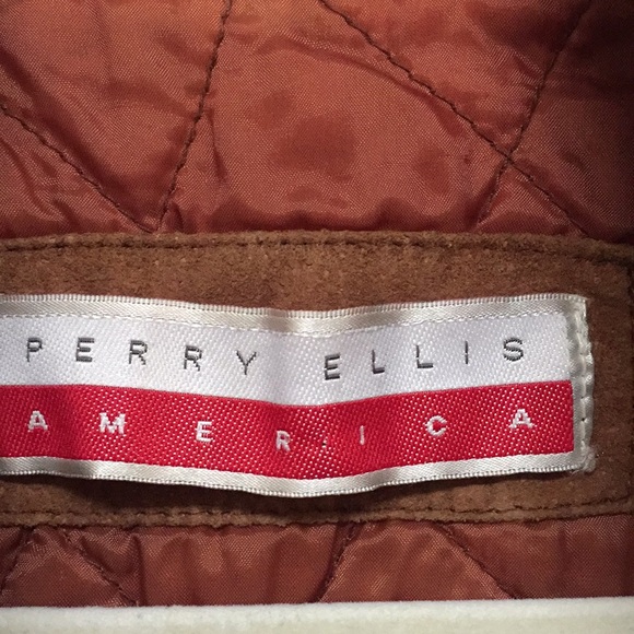 Perry Ellis | Jackets & Coats | Perry Ellis Men Suede Jacket | Poshmark